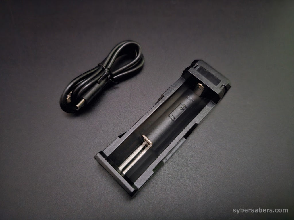 Custom lightsaber charger XTAR SC1 | SYBERSABERS – SyberSabers